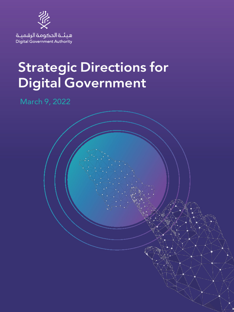 Digital Government Strategic Directions | PDF | E Government | Governance