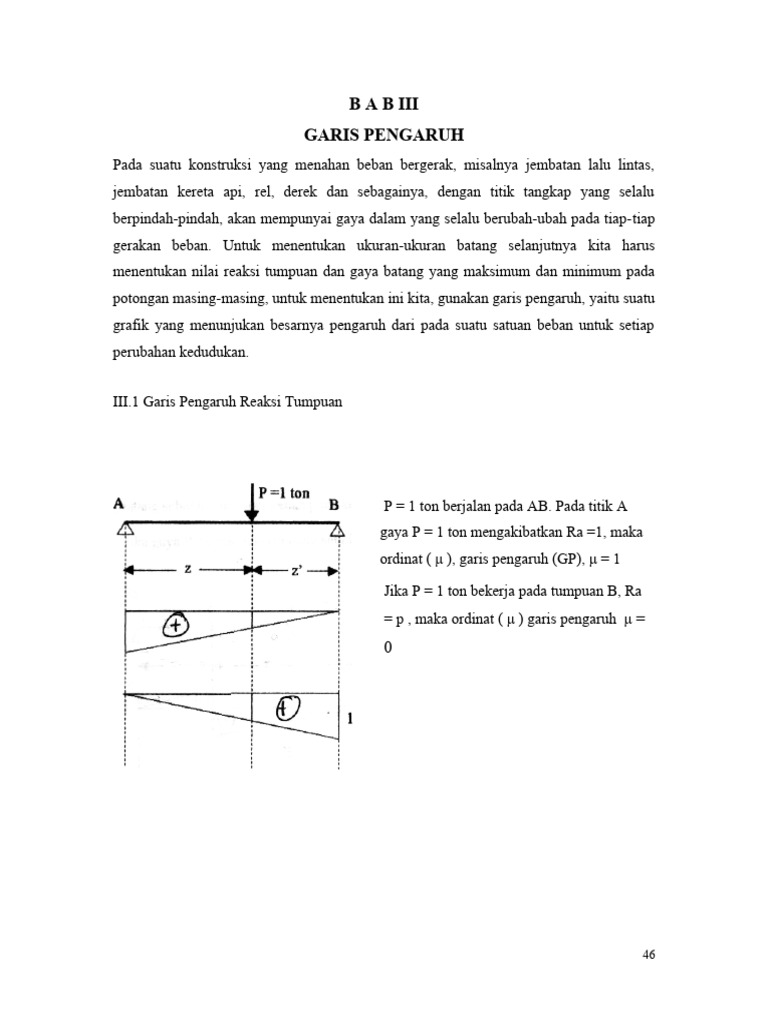 Garis Pengaruh Konstruksi | PDF | Sains & Matematika