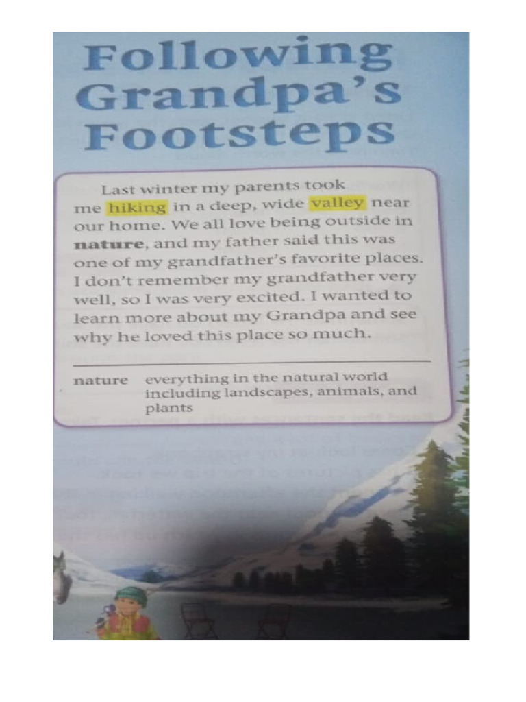 Following Grandpa S Footsteps | PDF