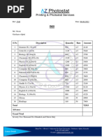 Photostat Union Price List | PDF