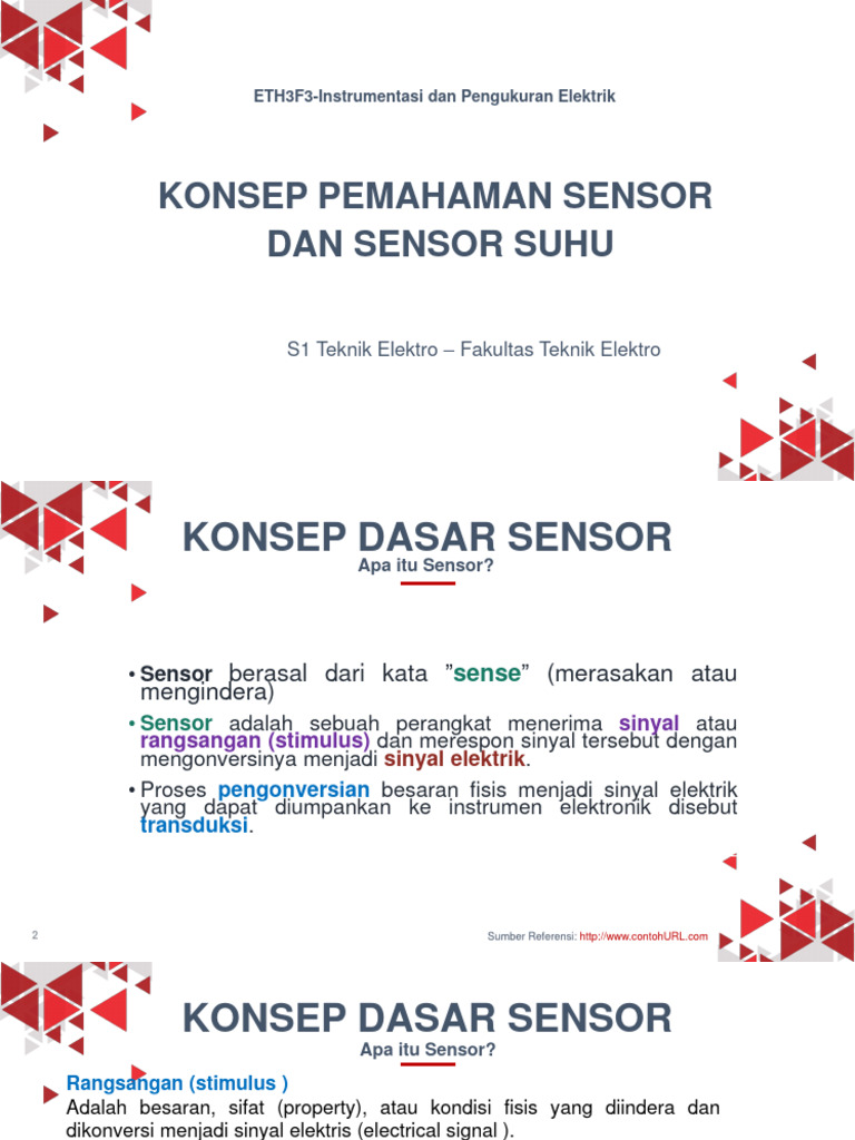 Sensor dan Pengukuran Elektrik | PDF