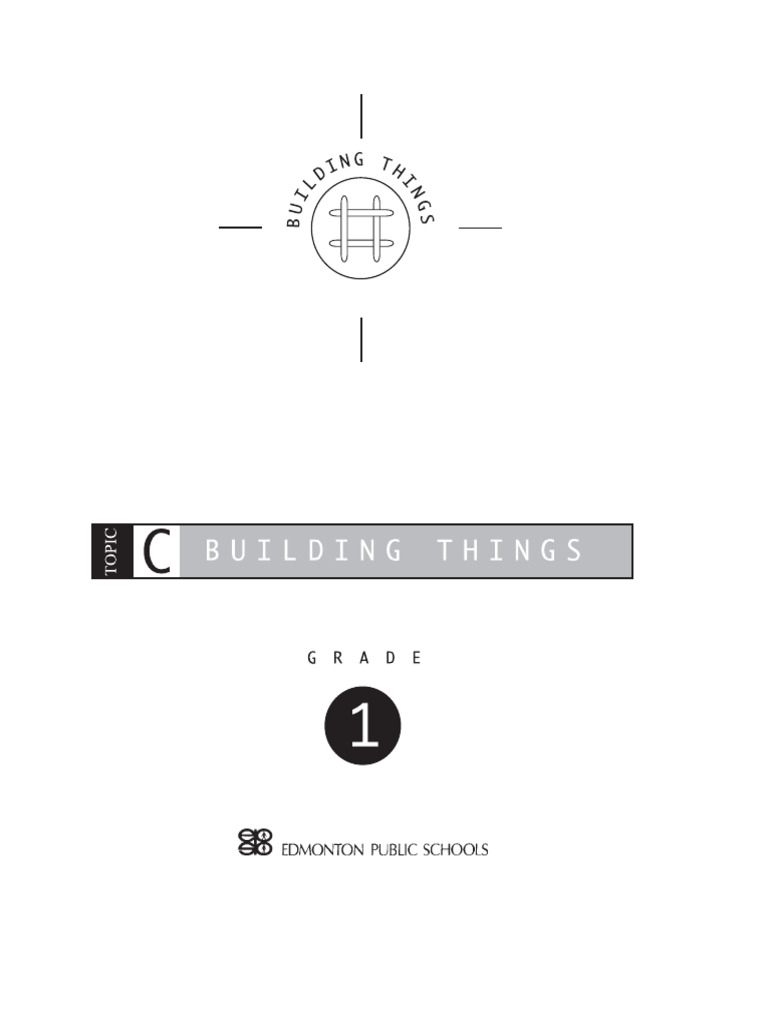 Grade 1 Science Topic C - Building Things | PDF | Learning | Wheel
