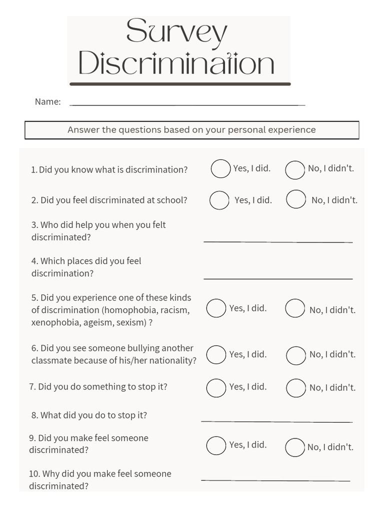 Beige Minimalist Customer Feedback and Survey Form | PDF