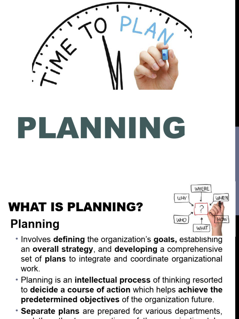 Chapter 2 Planning & Decision Making | Download Free PDF | Decision Making | Strategic Planning
