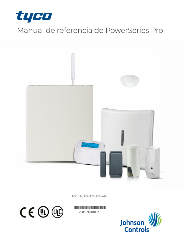 PowerSeries Pro Spanish Reference | PDF | Enchufes y tomas de corriente alterna | Teclado