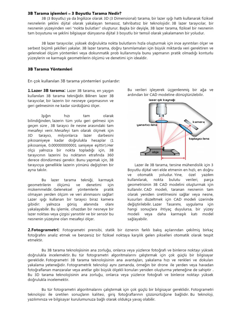 3B Tarama İşlemleri | PDF