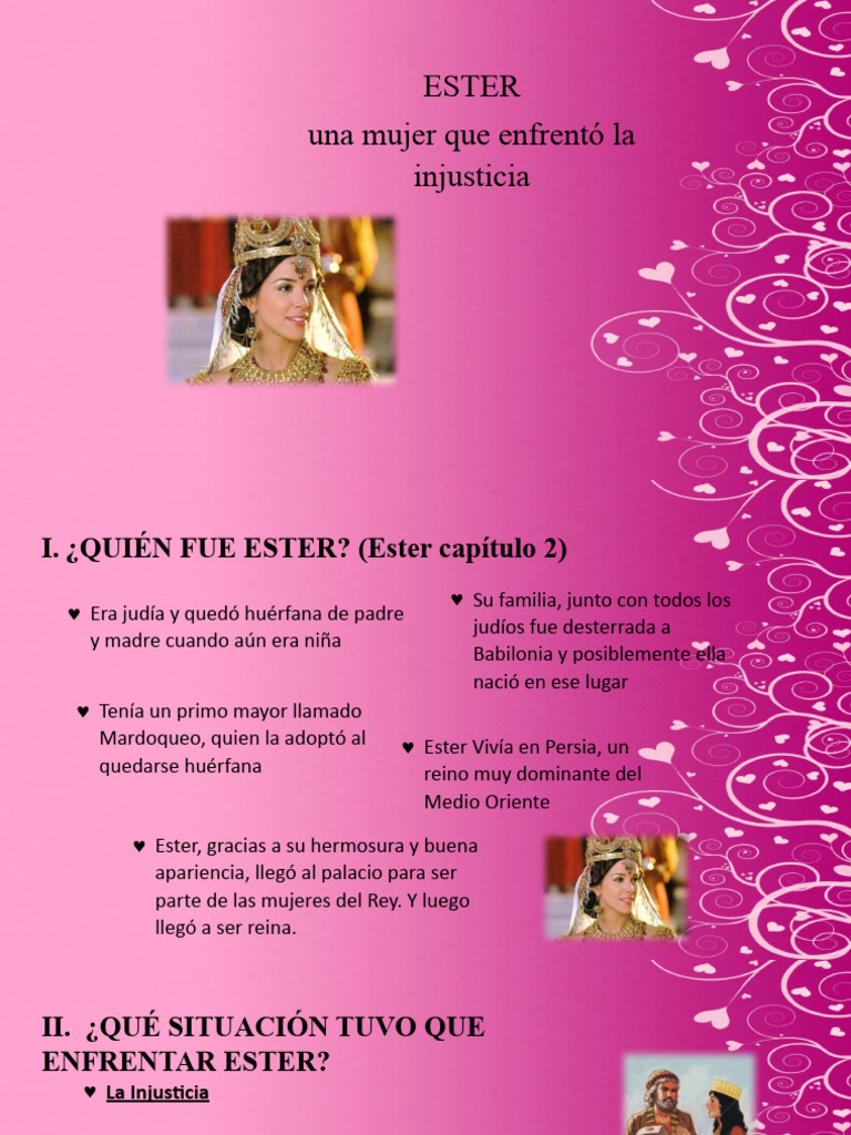 Ester | PDF | Esther