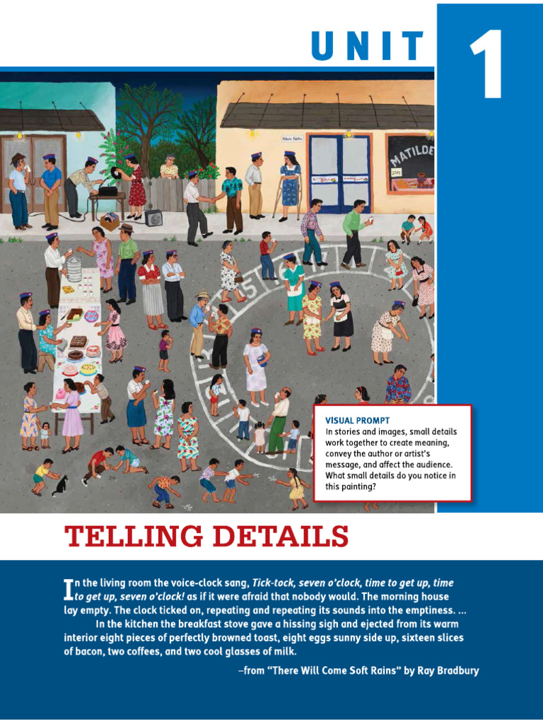 Springboard English 9 2020 Student Edition - Unit 1 | PDF