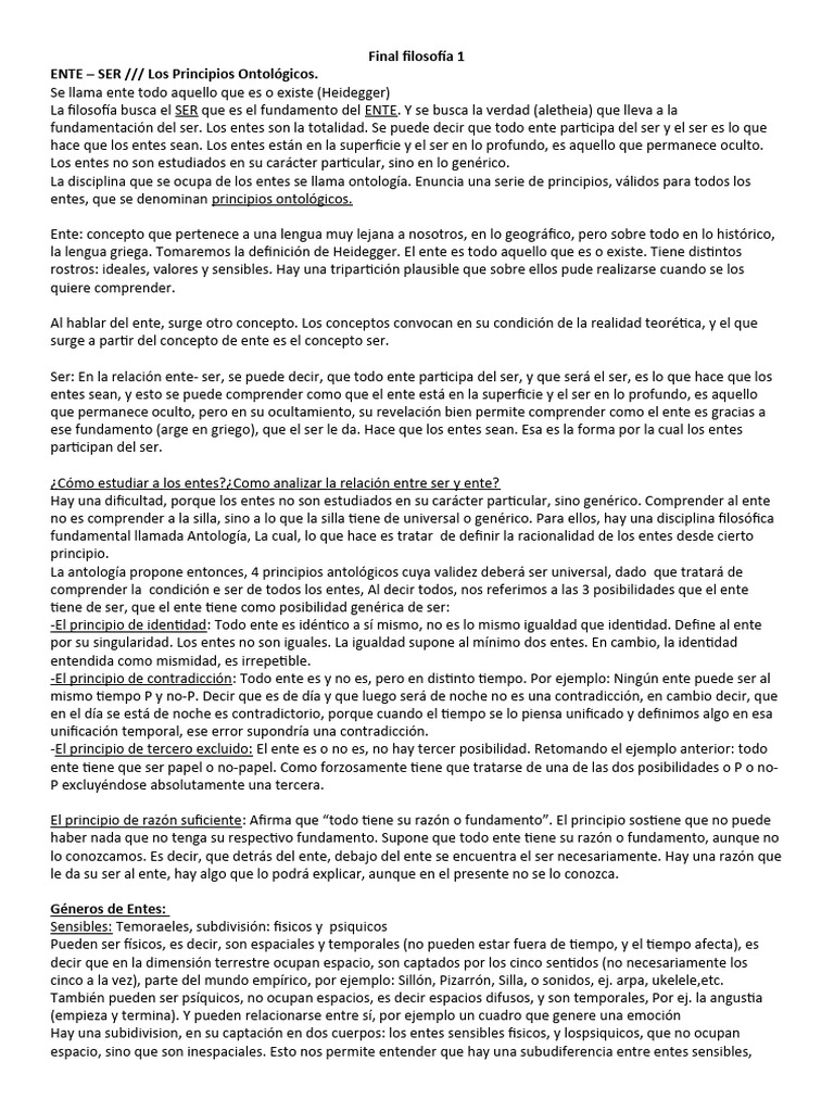Resumen Filo Final | Descargar gratis PDF | Platón | Conocimiento