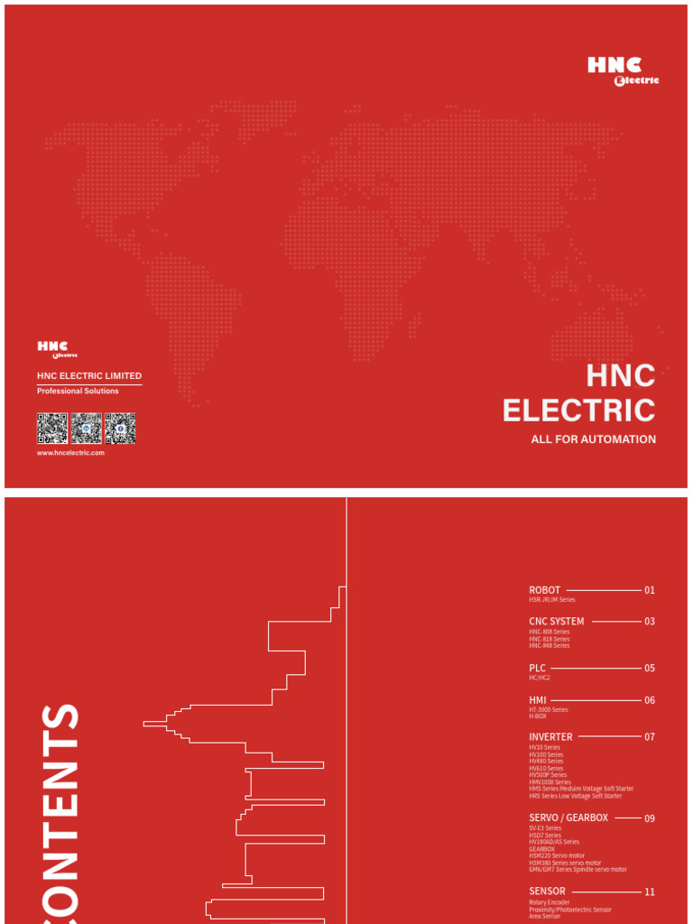 HNC Electric Brochure (2023.V1) | PDF | Programmable Logic Controller ...