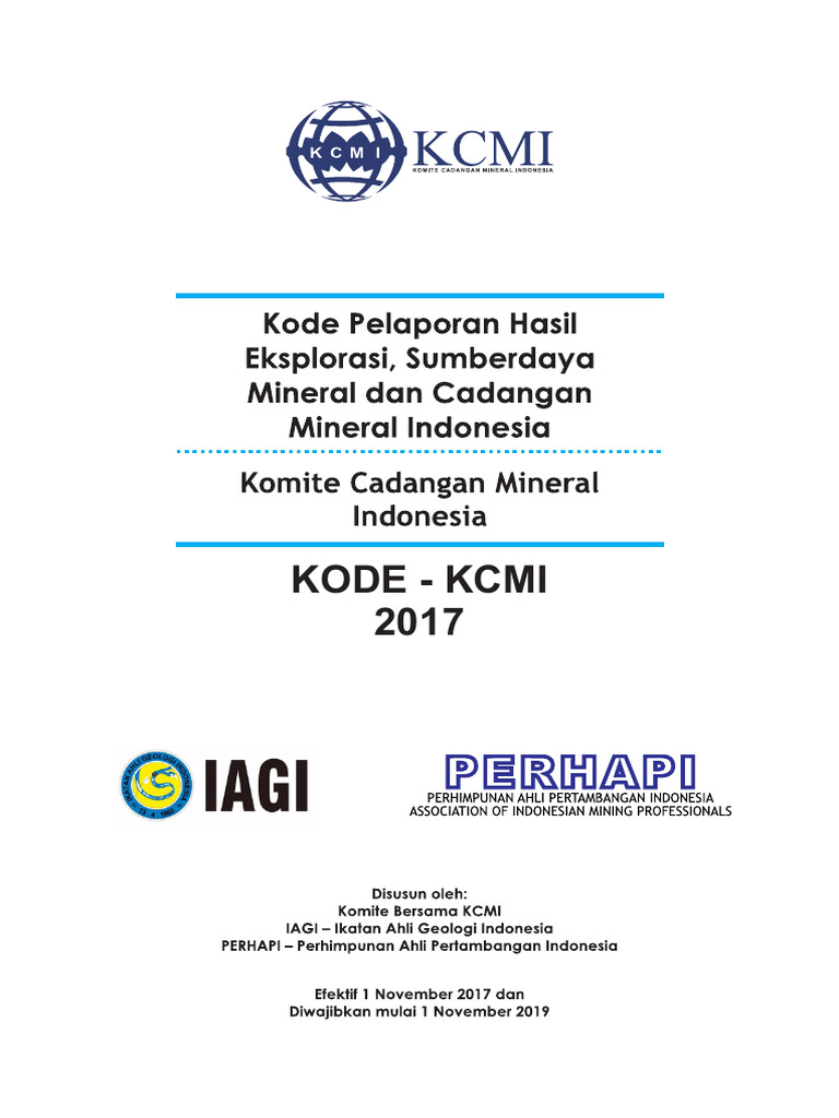Kode Kcmi 2017 | PDF