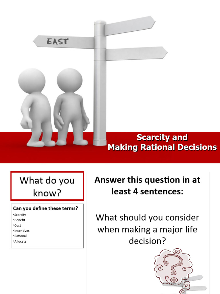 Economics Unit 2 Scarcity | PDF | Opportunity Cost | Microeconomics