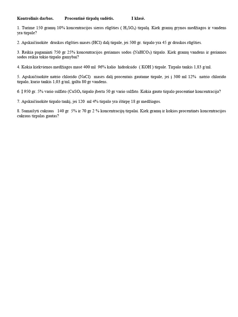 Proc Konc Kontrol Uzd 1kl | PDF