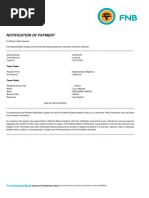 Capitec Confirmation Letter | PDF