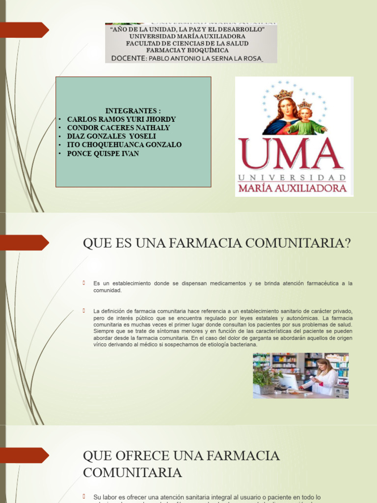 Farmacia Comunitaria | PDF | Salud y bienestar