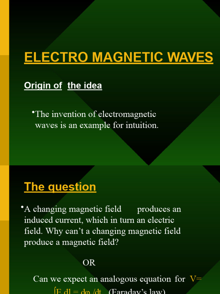 Electromagnetic Waves 3 | PDF | Waves | Electromagnetic Radiation