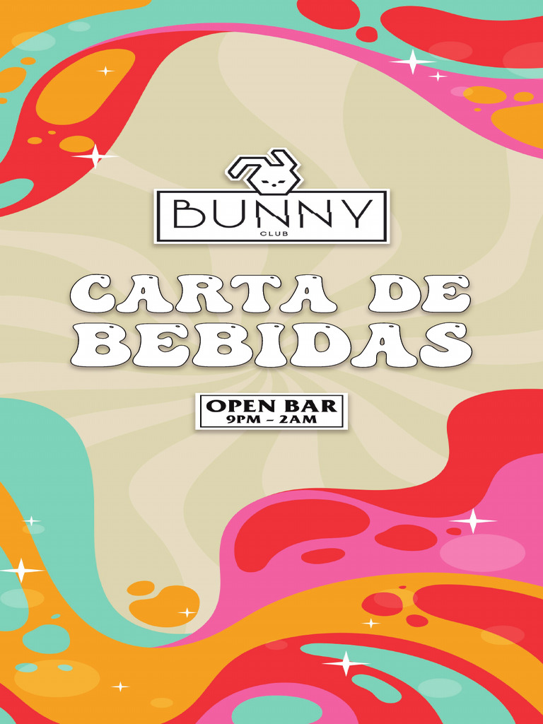 Bunny Carta Bebidas Barra Libre | PDF