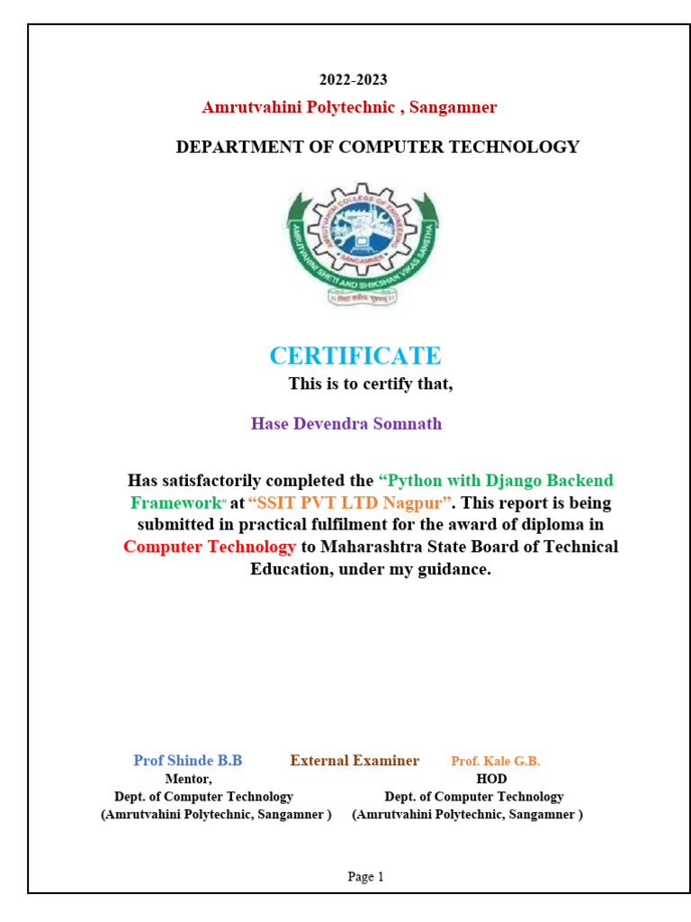 FINAL PROJECT REPORT of ITR (Devendra) | PDF | Android (Operating System) | Computing