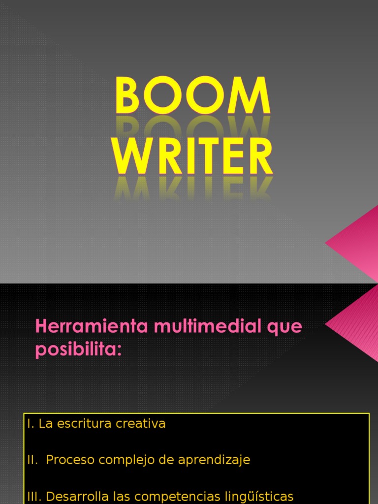 Boom Writer | PDF