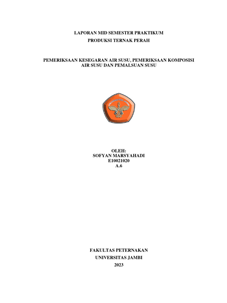 E10021020 - Sofyan Marsyahadi - Laporan Mid Praktikum PTP | PDF