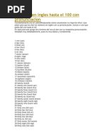 Numeros 1 Al 40 Ingles | PDF
