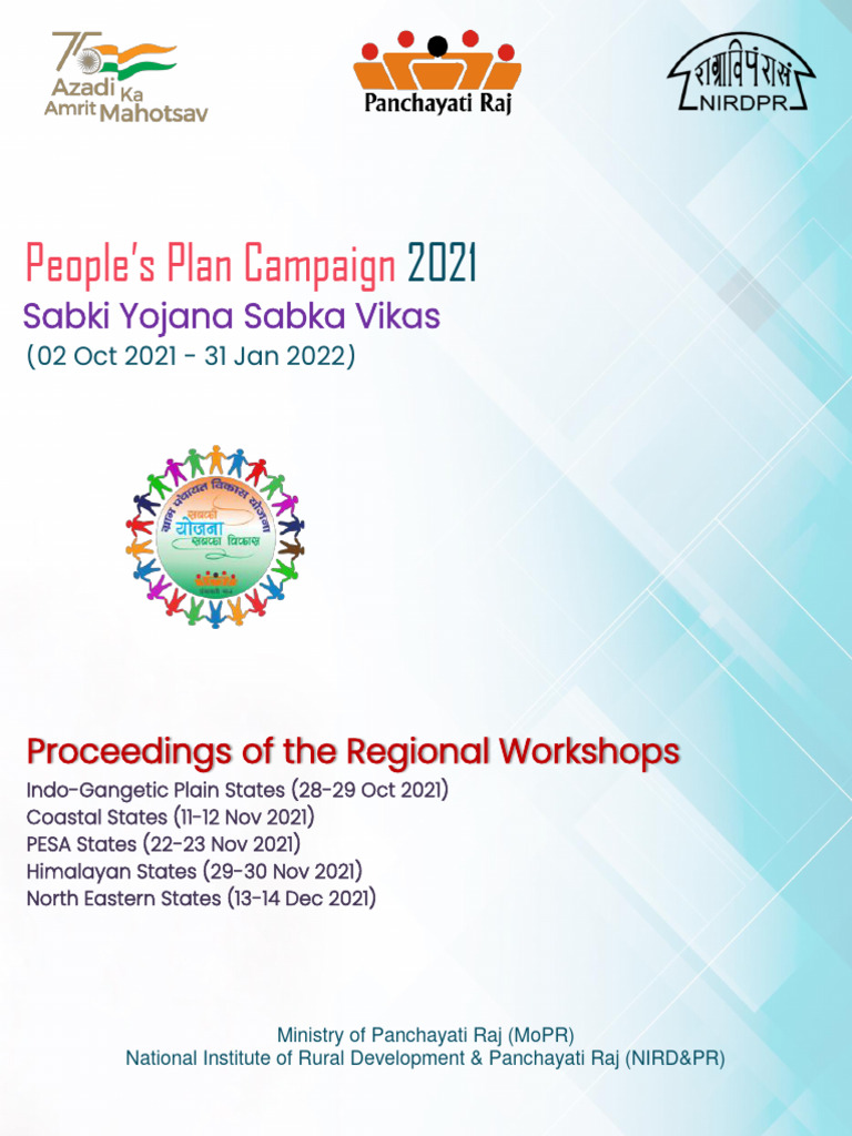 People's Plan Campaign 2021 Proceedings | PDF