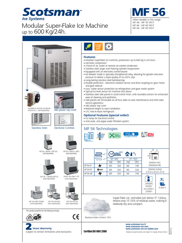 MF 56 | PDF | Manufactured Goods | Mechanical Engineering