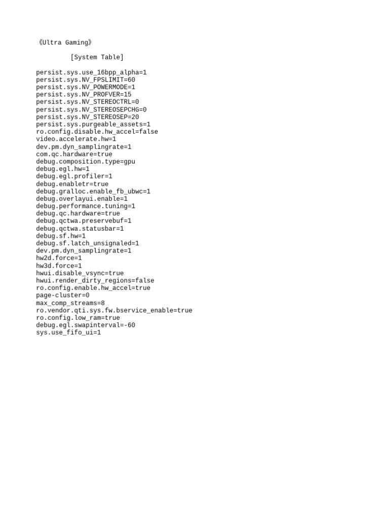 Códigos Set Edit Sem Android 11 | PDF | Computers