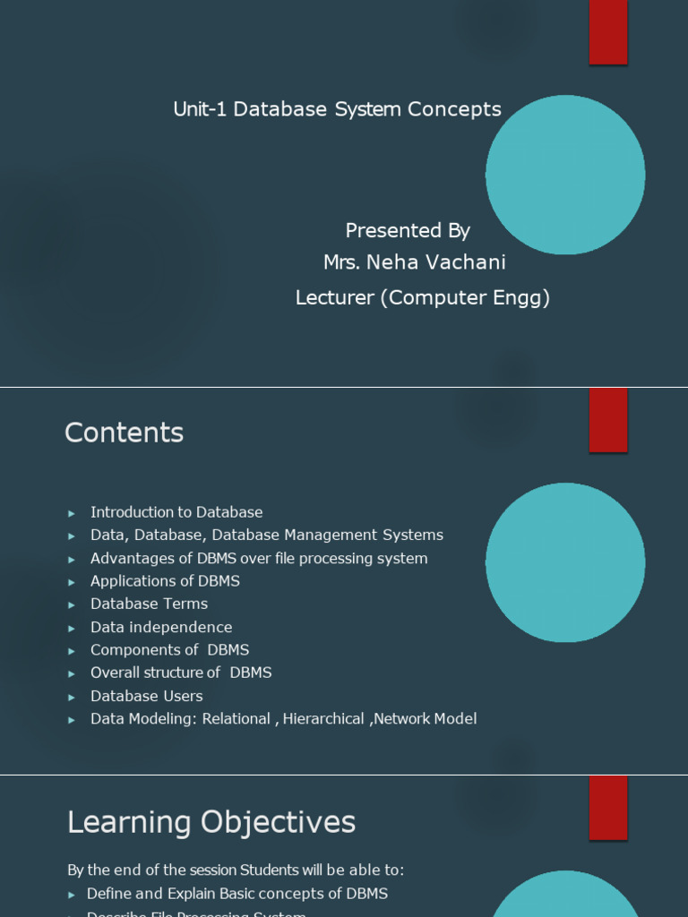 Dbms 1 Pdf Databases Relational Database