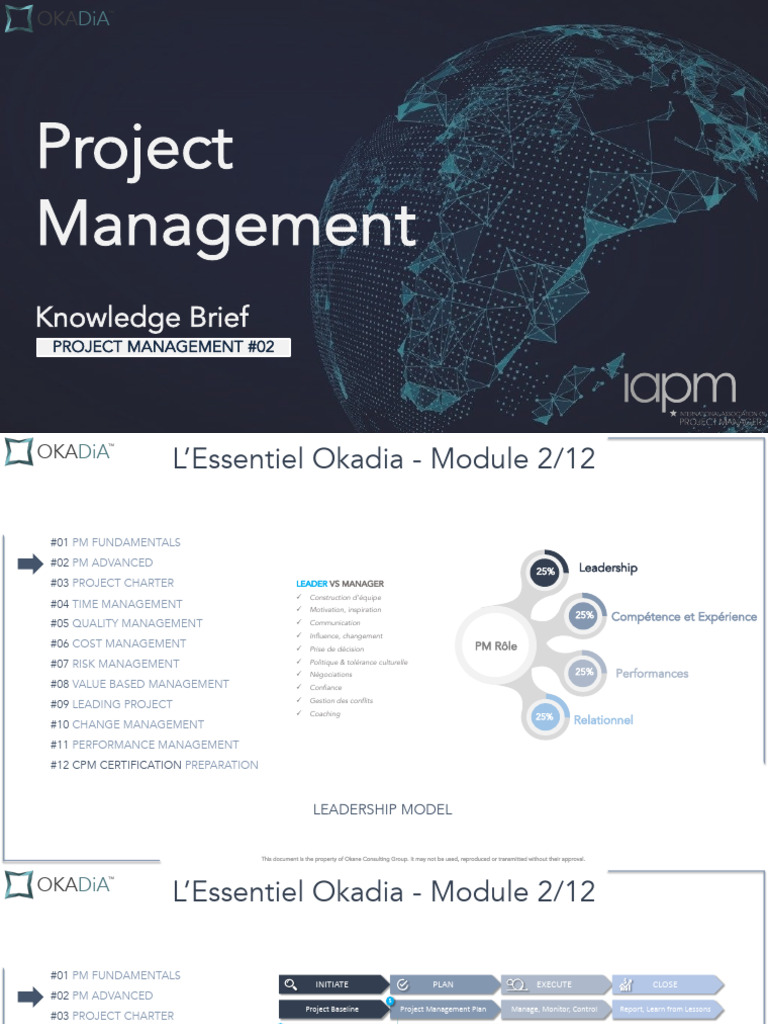 Okadia - Knowledge Brief pm#02 | PDF | Project Management | Information