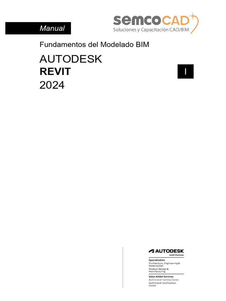 Manual Revit 2024: Fundamentos BIM | PDF | Autodesk Revit | Modelado de ...