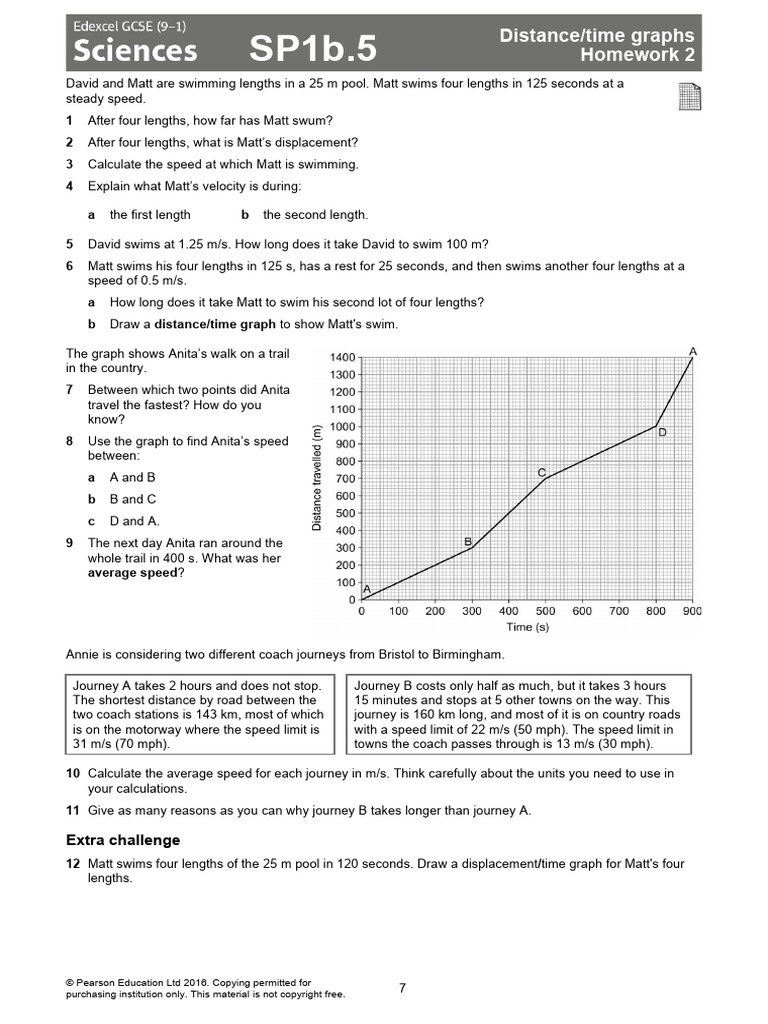 Edgcse Aap Sp1b Homework2 Pdf Speed Spacetime 