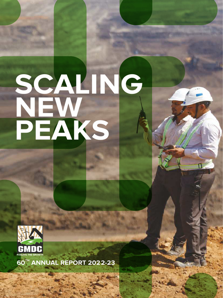 GMDC Annual Report 2022-23 Highlights | PDF | Mining | Lignite