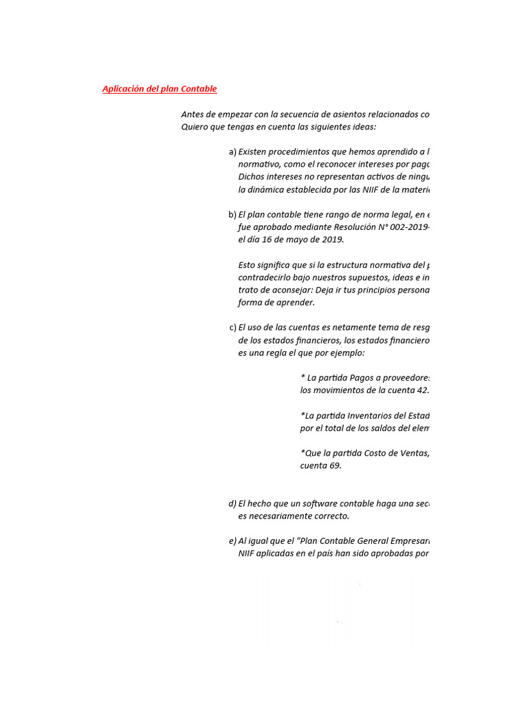 Material Adicional NIC 2 | PDF | Contabilidad | normas internacionales ...