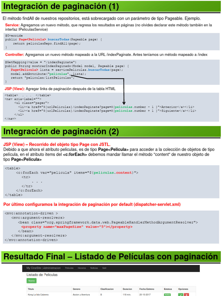 Paginacion | PDF