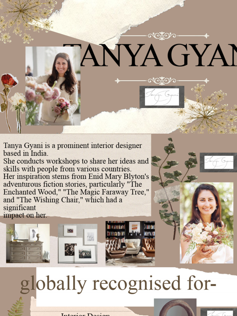 Tanya Gyani | PDF | Interior Design