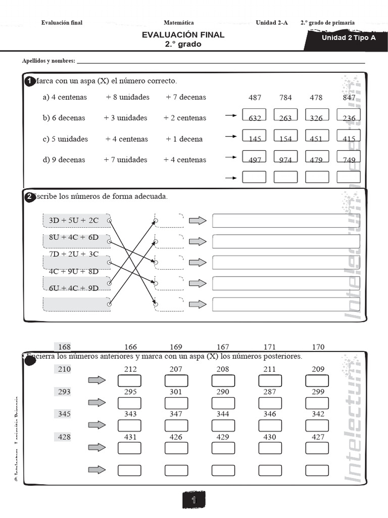 Eval_Final 2°_U2-A | PDF
