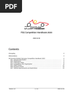 FSG Competition Handbook 2025 | PDF
