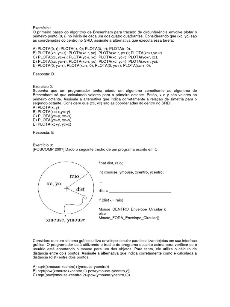 Exercícios Cap 04 | PDF