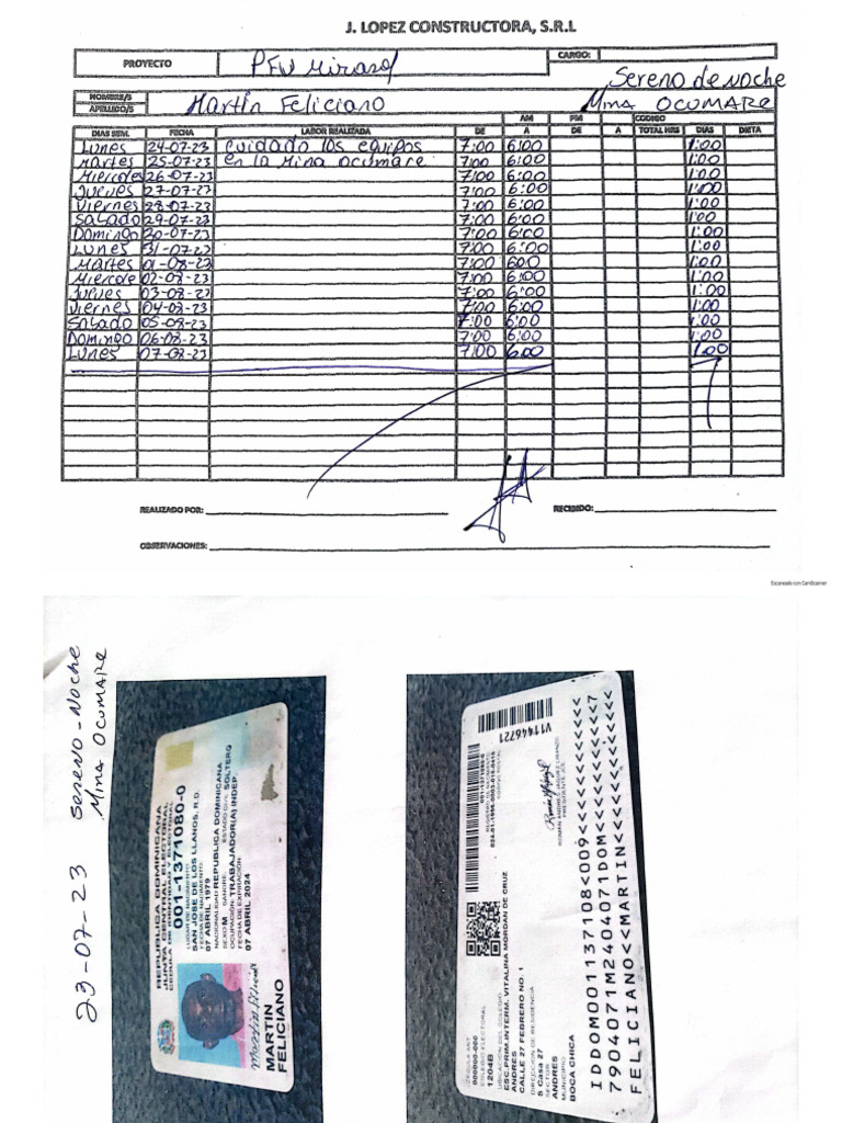 Sereno de La Mina | PDF