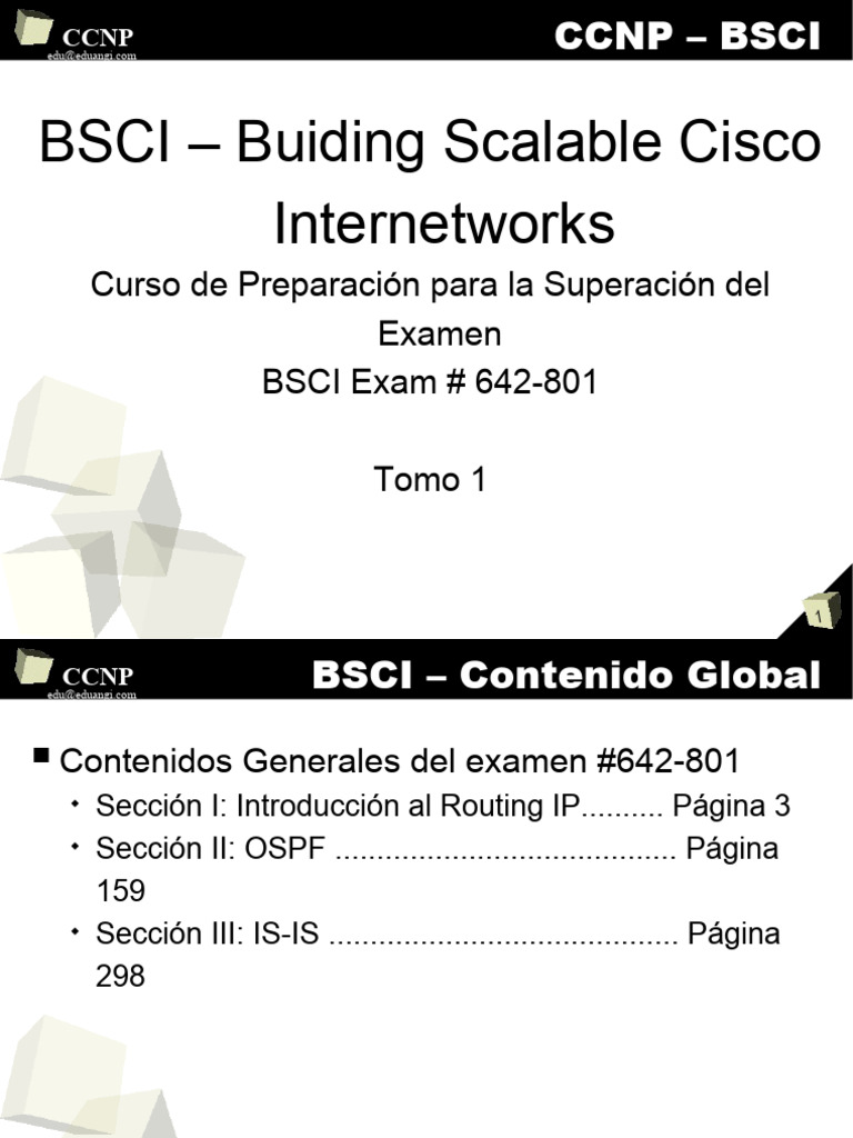 CCNP - Bsci | PDF | Dirección IP | Enrutador (Computación)