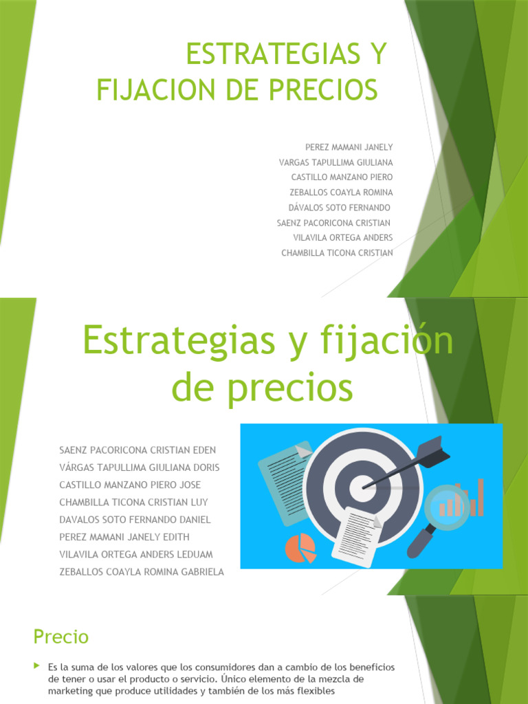 Estrategias de Fijación de Precios | PDF | Precios | Marketing