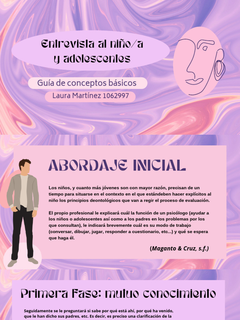 Entrevista Al Niñoa y Adolescentes | PDF | Crecimiento personal y ...