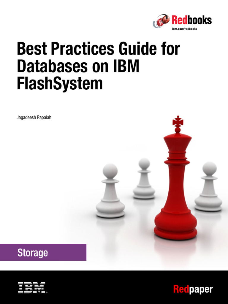 Best Practices Guide For Databases On IBM FlashSystem | PDF | Databases | Ibm Db2