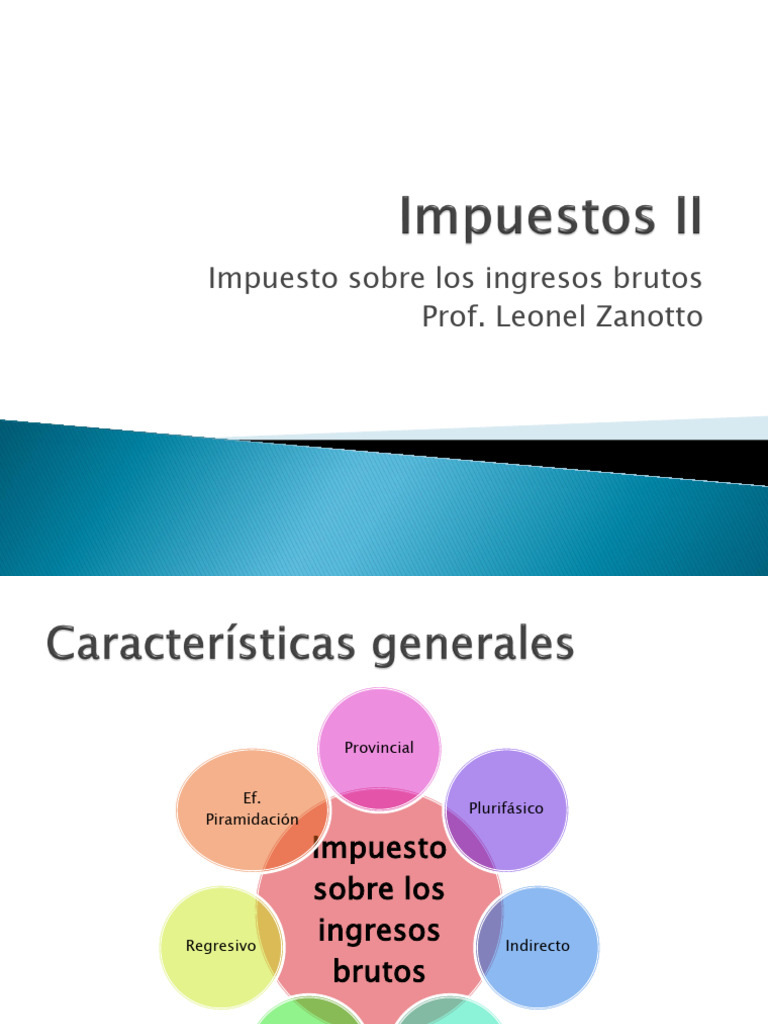 Impuesto a Ingresos Brutos: Guía Completa | PDF | Impuestos | Buenos Aires