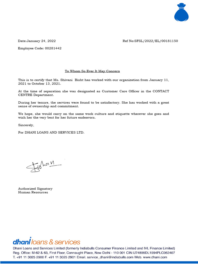 Experience - PDF Dhani | PDF