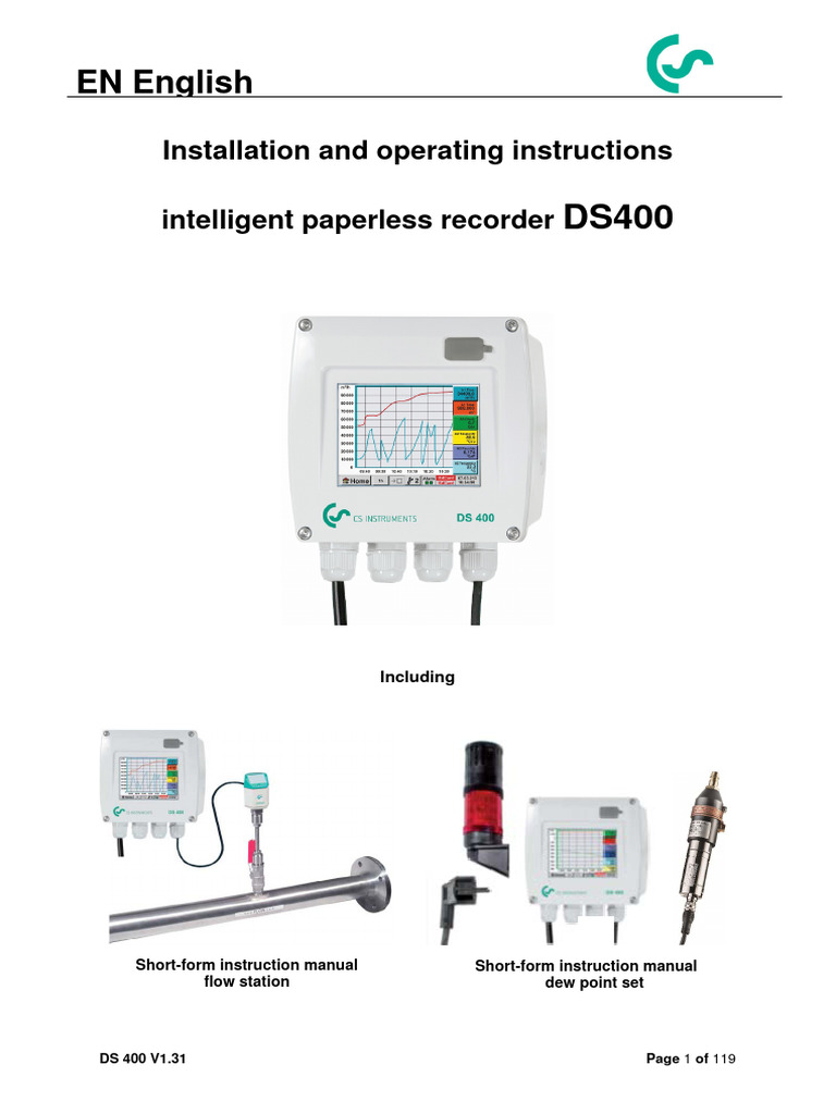Instruction Manual DS 400 | PDF | Insulator (Electricity) | Electrical ...