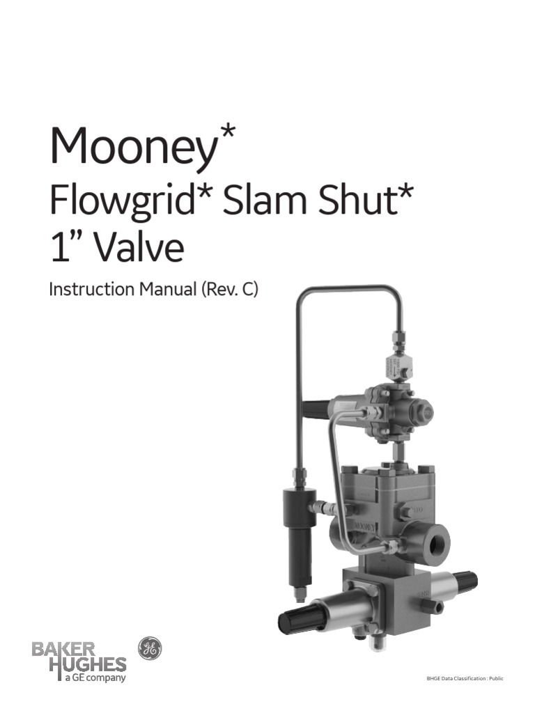 MY Flowgrid SlamShut English | PDF | Valve | Mechanical Engineering