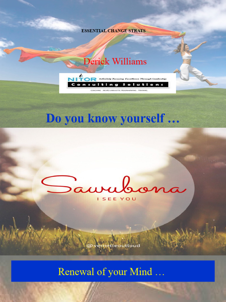 Essential Change Strategies | PDF | Behavior Modification | Psychology