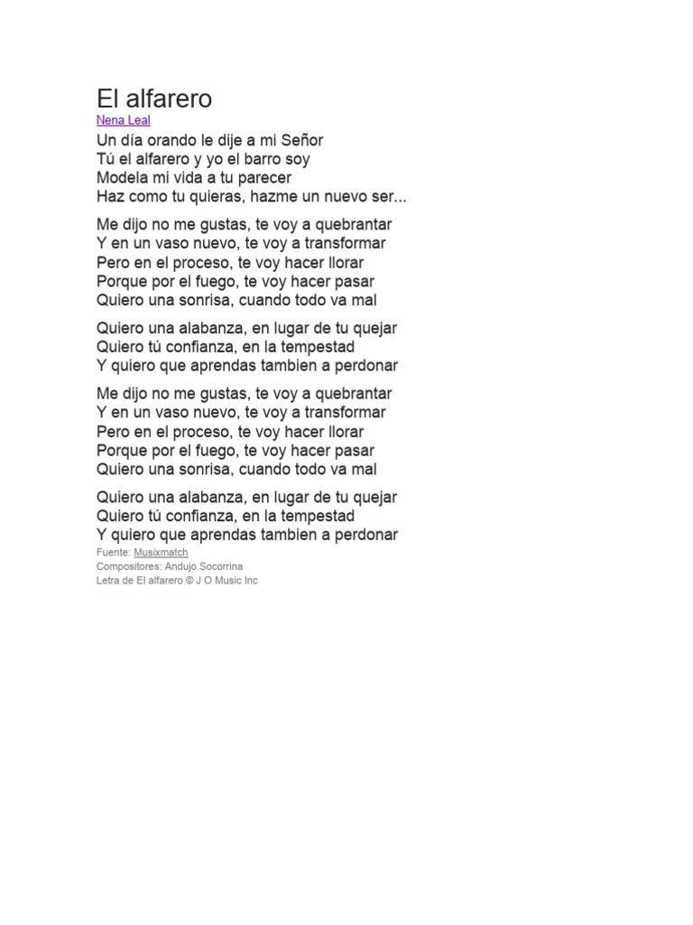 El Alfarero | PDF